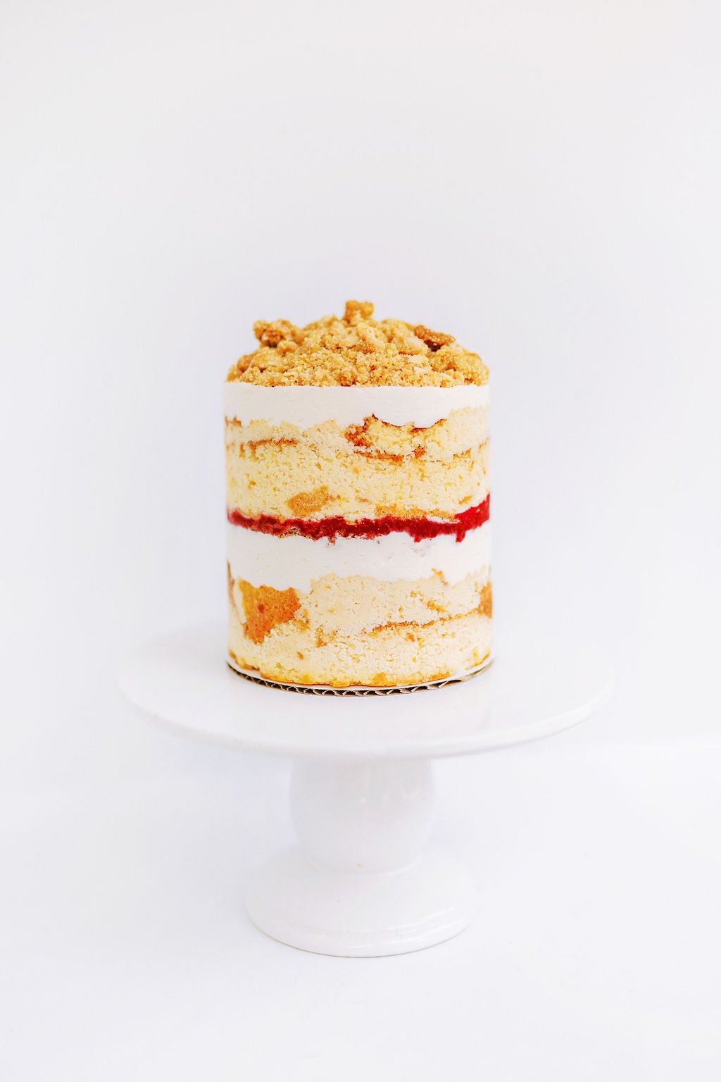 Raspberry Almond 5-Inch Layer Cake | Daughters Baking